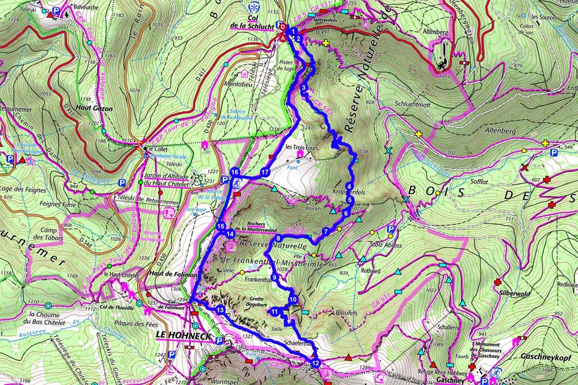 Sentier des Roches : une randonnée mythique dans les Vosges