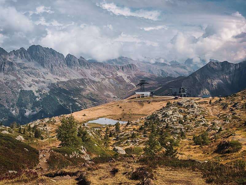 Autour du lac de Besson, Carrelet et Noir • Montagne Trekking