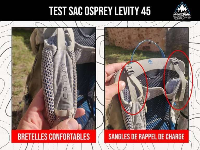 Test Sac Osprey Levity 45 • Montagne Trekking