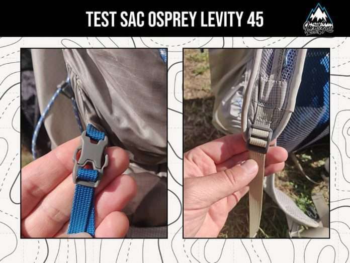 Test Sac Osprey Levity 45 • Montagne Trekking