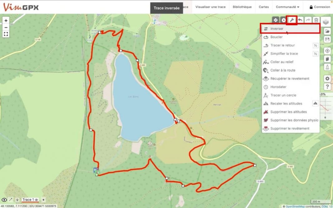 Comment créer et modifier une trace GPX avec VisuGPX