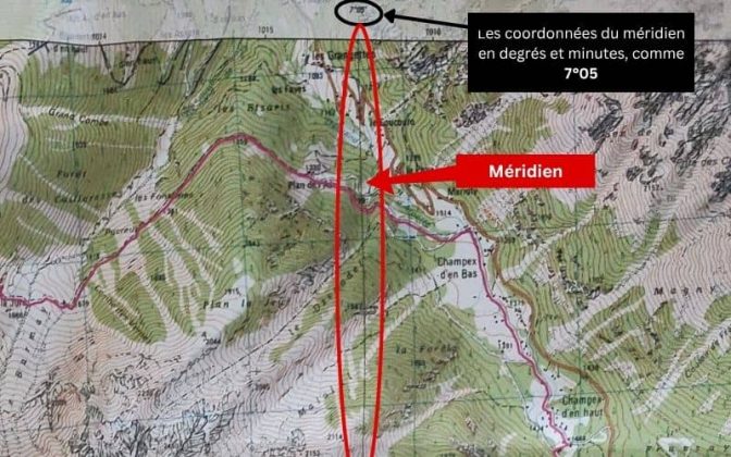 Comment trouver le Nord sur une carte IGN